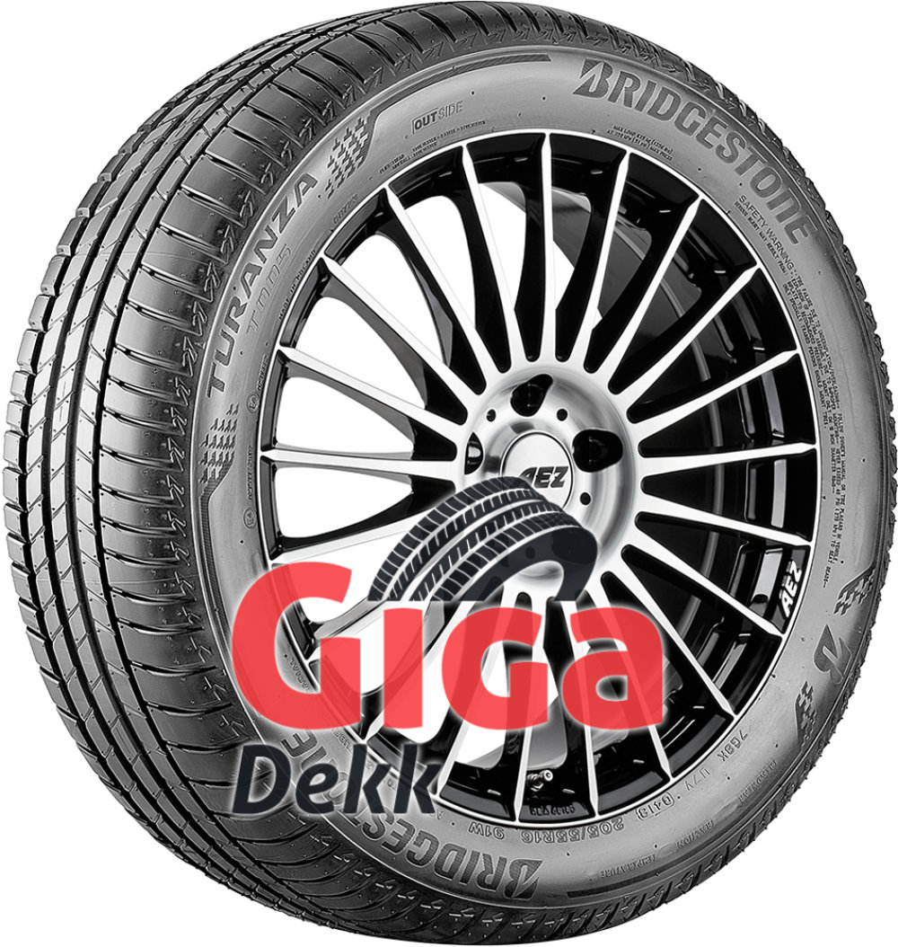 Kjøp billige Bridgestone Turanza T005 225/45 R18 95Y online - giga-dekk.com