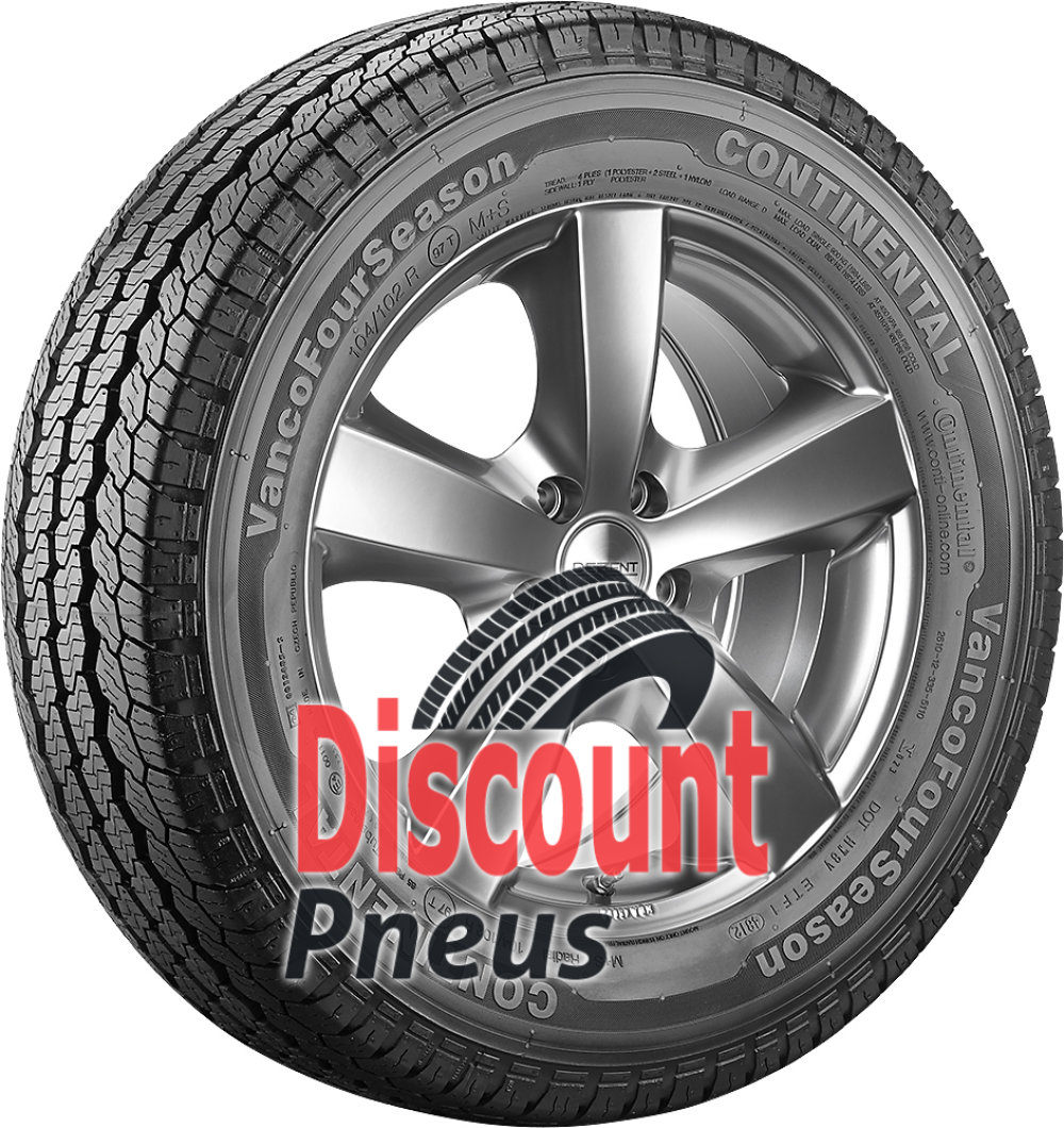 Continental VancoFourSeason 235/65 R16C 121/119N 10PR Double marquage ...