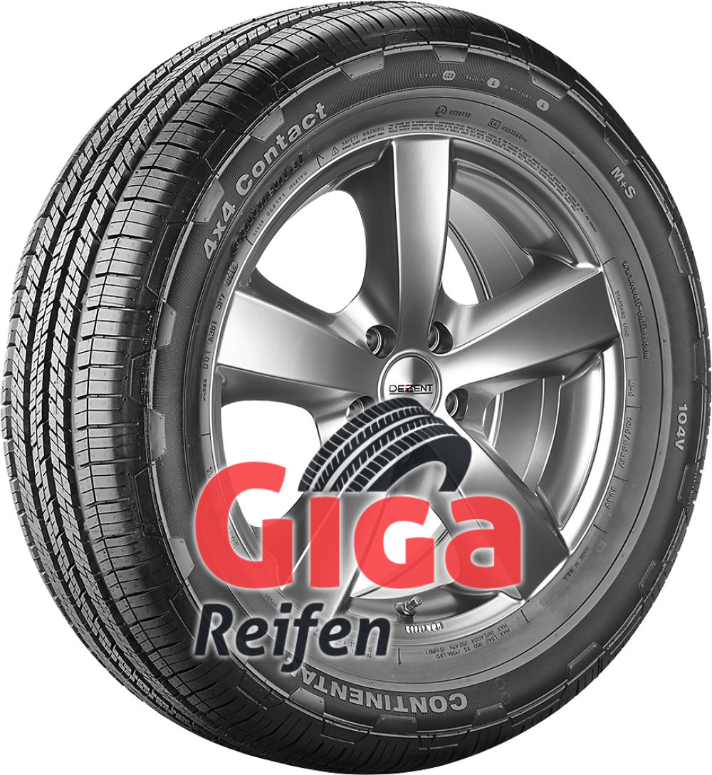 Continental 4X4 Contact 255/55 R17 104V, MO, mit Leiste - giga-reifen.de