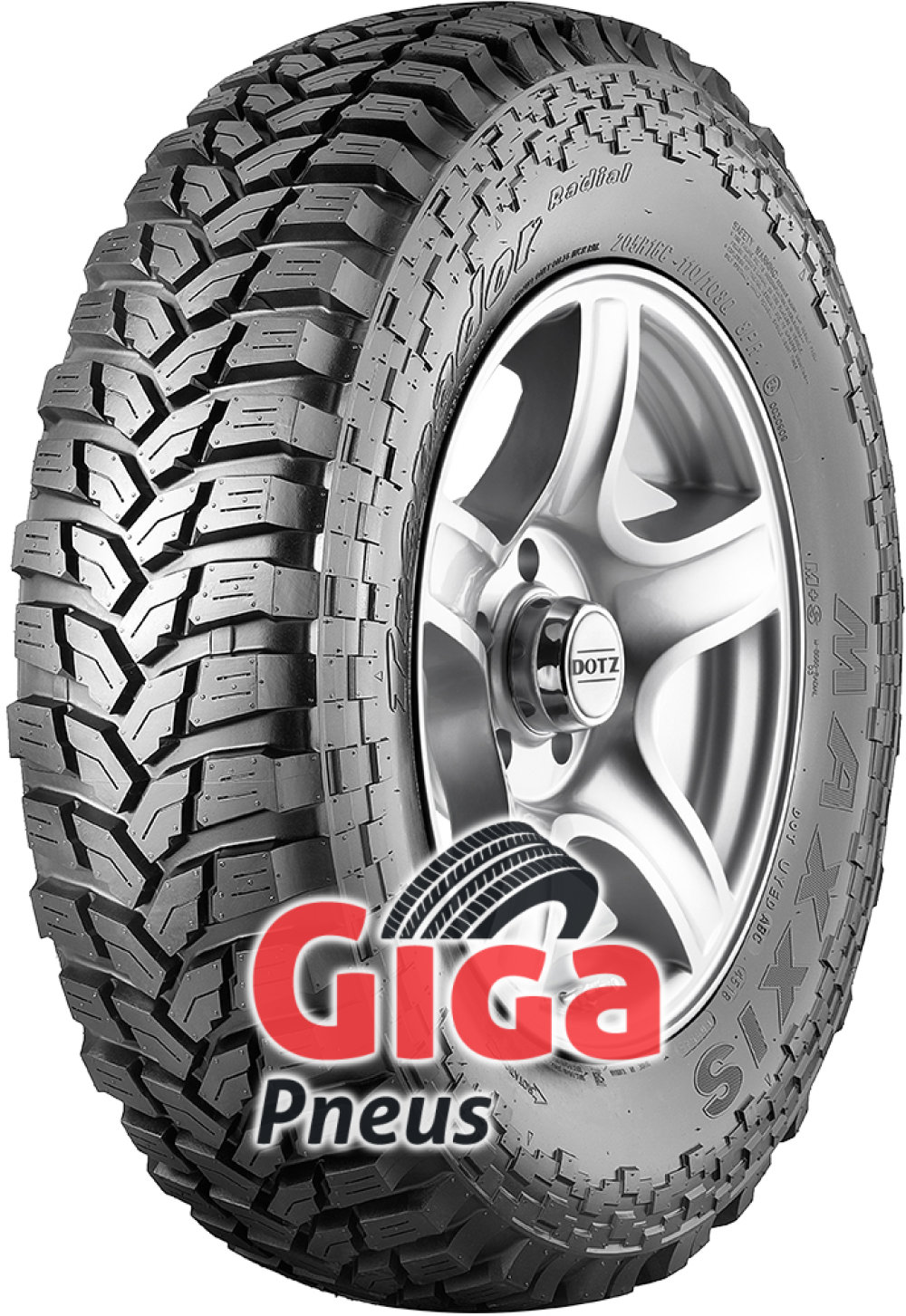 Achetez des pneus Maxxis M8060 Trepador/205/70 R15 104/102Q à bon ...