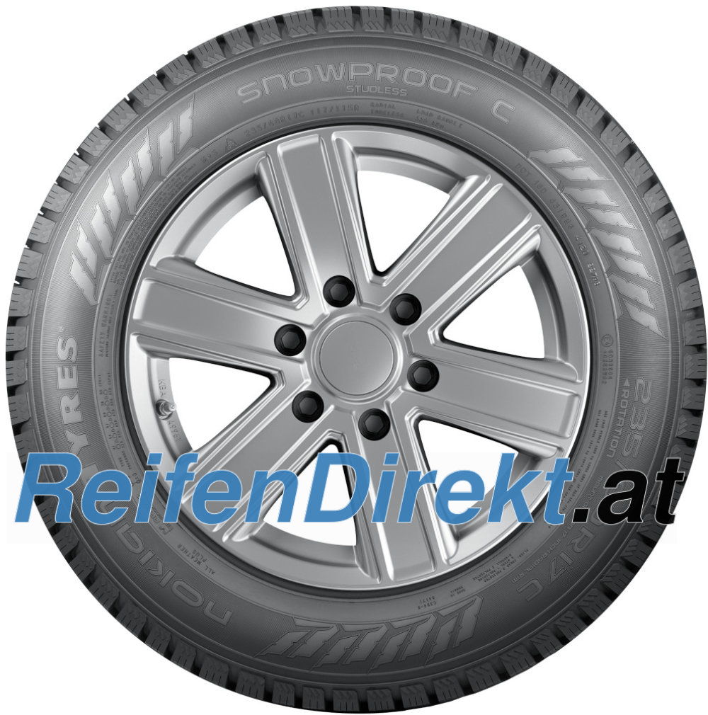 Nokian Snowproof C 215/70 R15C 109/107R 8PR Aramid Sidewalls - ReifenDirekt.at