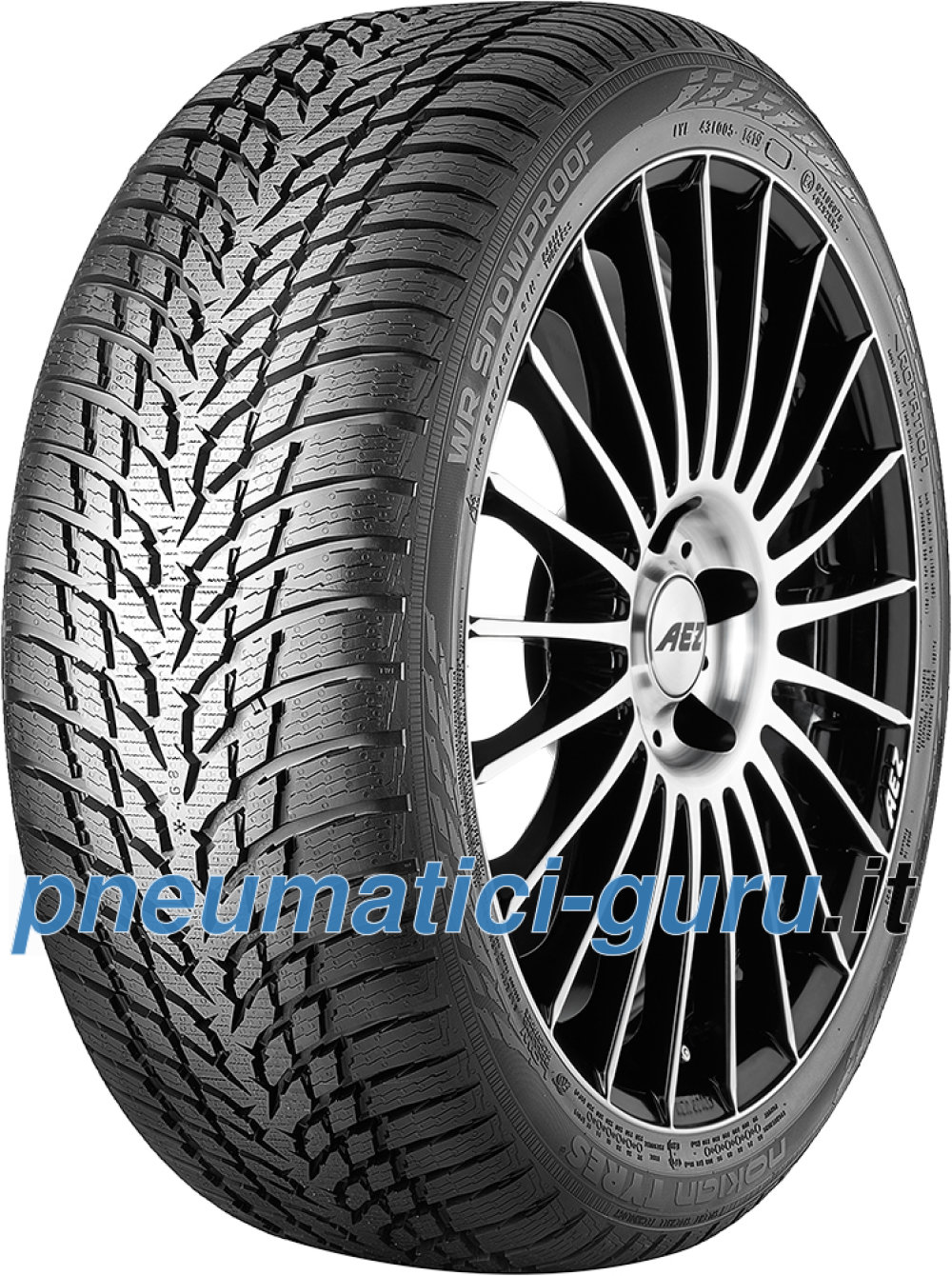 Auto e Moto Autovetture Gomme Nokian Wr snowproof 165 65 R14 79T TL ...