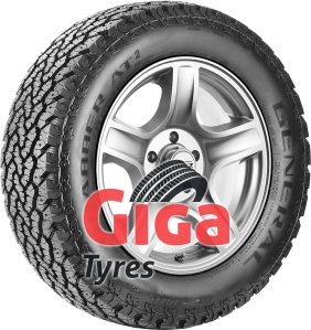 General GRABBER AT2 LT265/75 R16 121/118R 10PR Dual Branding 123/120Q ...
